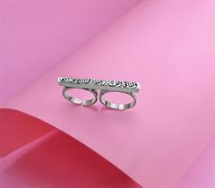 Calligraphy Line Ring - Calligraphy Rings | Fusion Collection - A ...