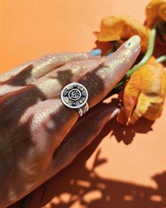 Dotted Ring - Calligraphy Rings | Albi Collection - A Little Piece Of C