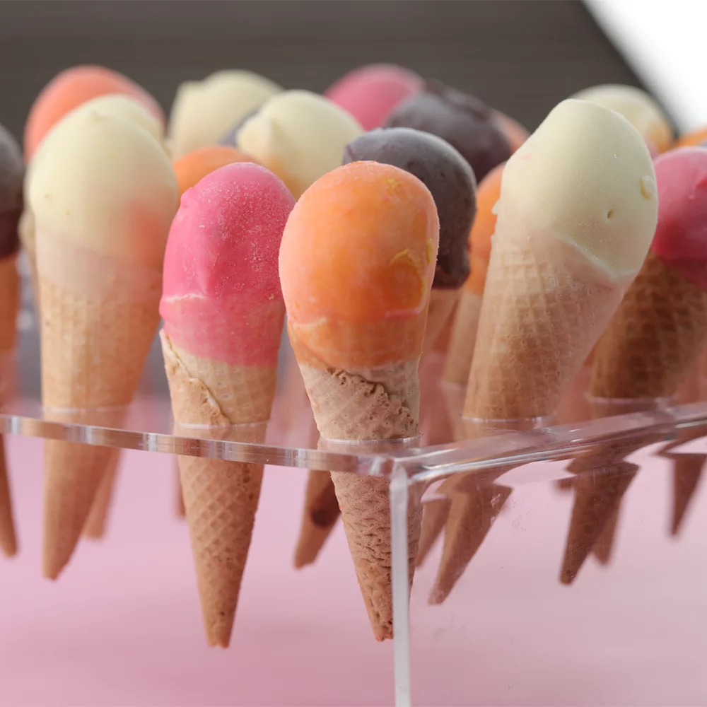 Mini Cornets - Ice cream - Amaretti