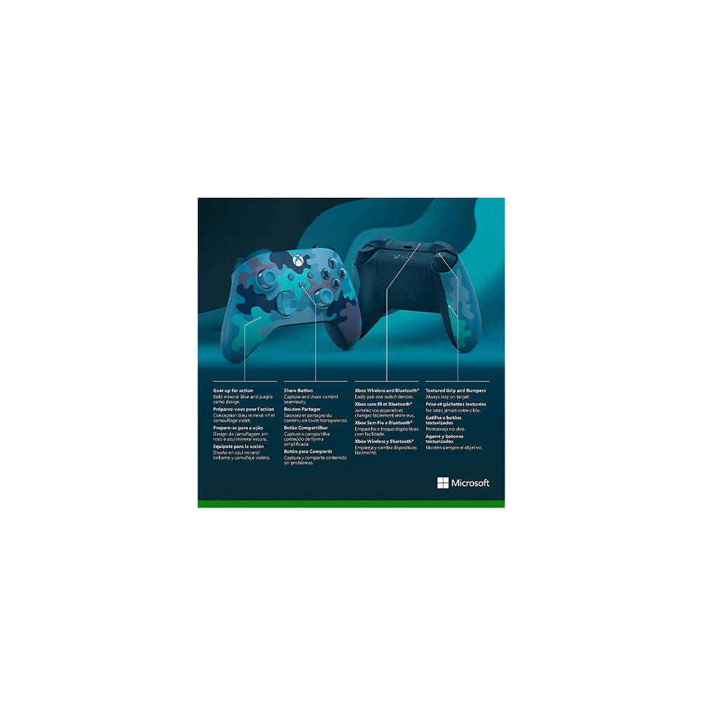 Xbox Wireless Controller Mineral Camo Special Edition - Gaming ...