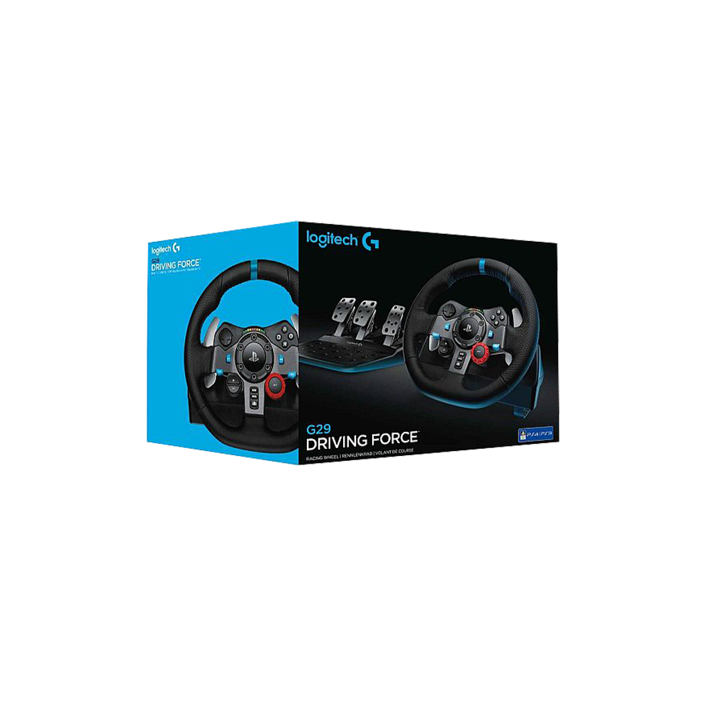 Logitech G29 Driving Force Racing Wheel 900° Dual-Motor FFB PS5 PS4 PS3 ...