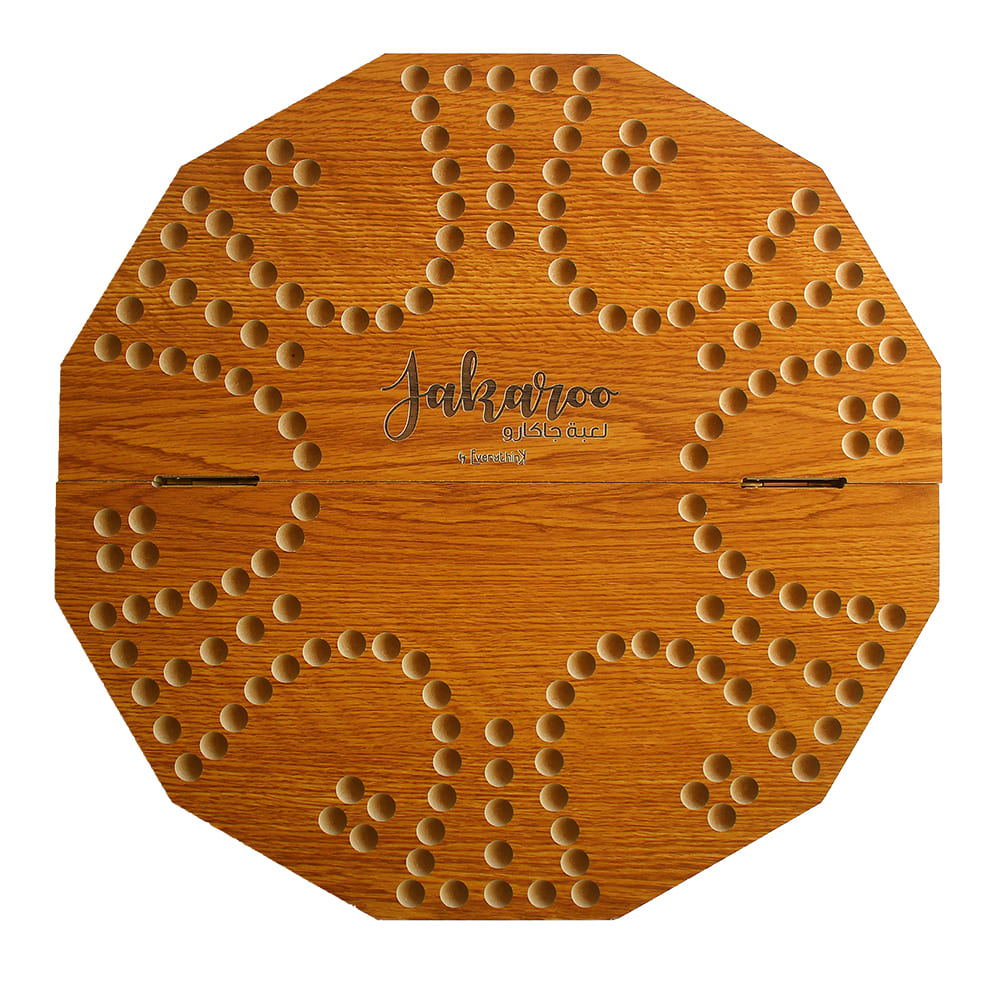 Board Game: Jackaroo 6 Players (AR/EN) - Wooden Games - Everythink