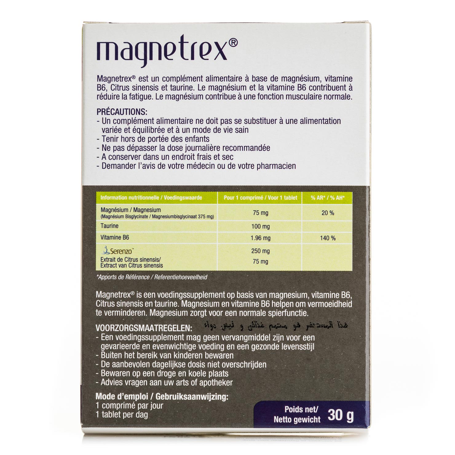 MAGNETREX 375MG 30' - None | SURVEAL - Evoila
