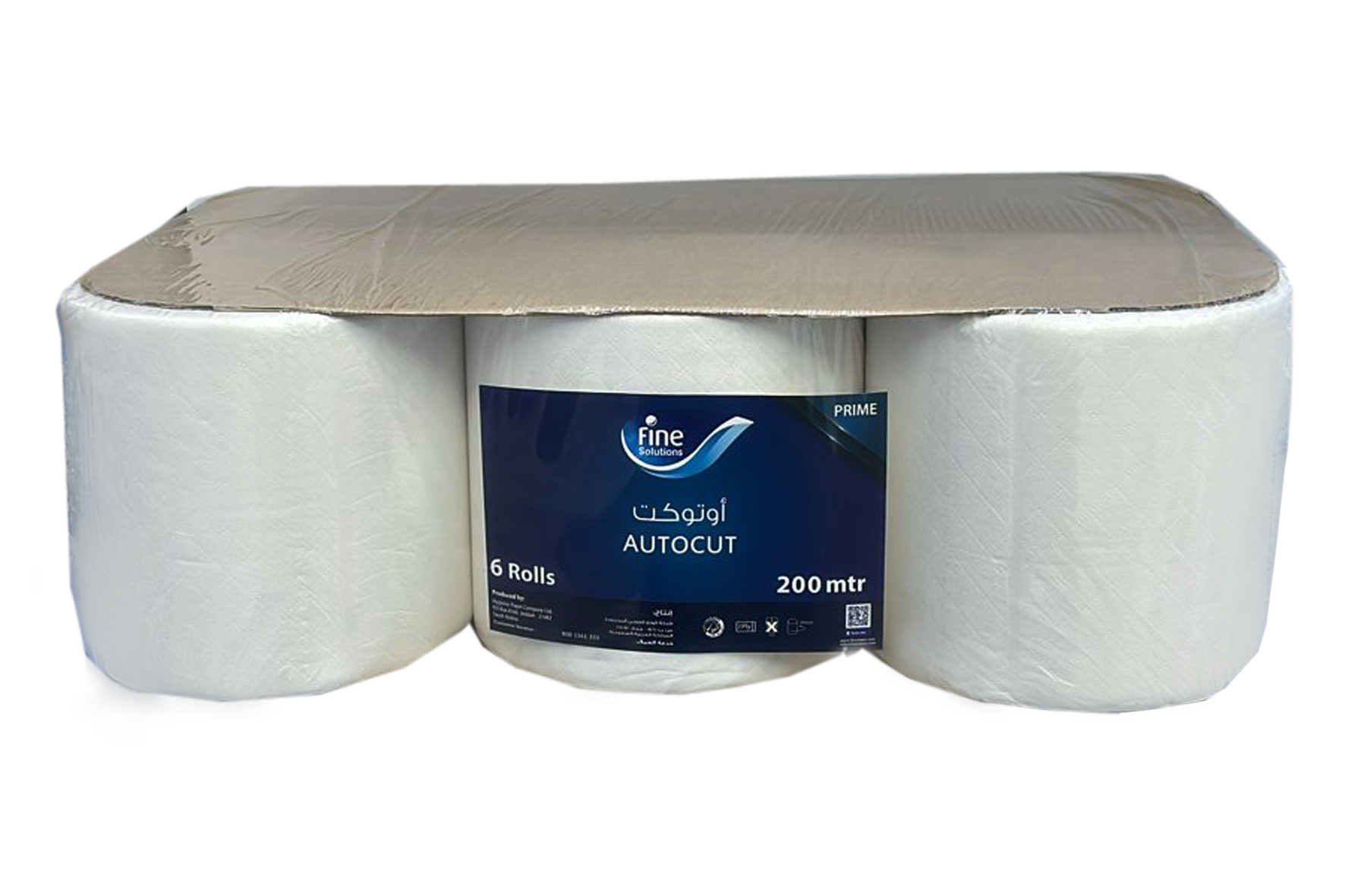 Prime Auto Cut Hand Towels Prime, 200 Meters X 6 Rolls - Autocut | Fine ...