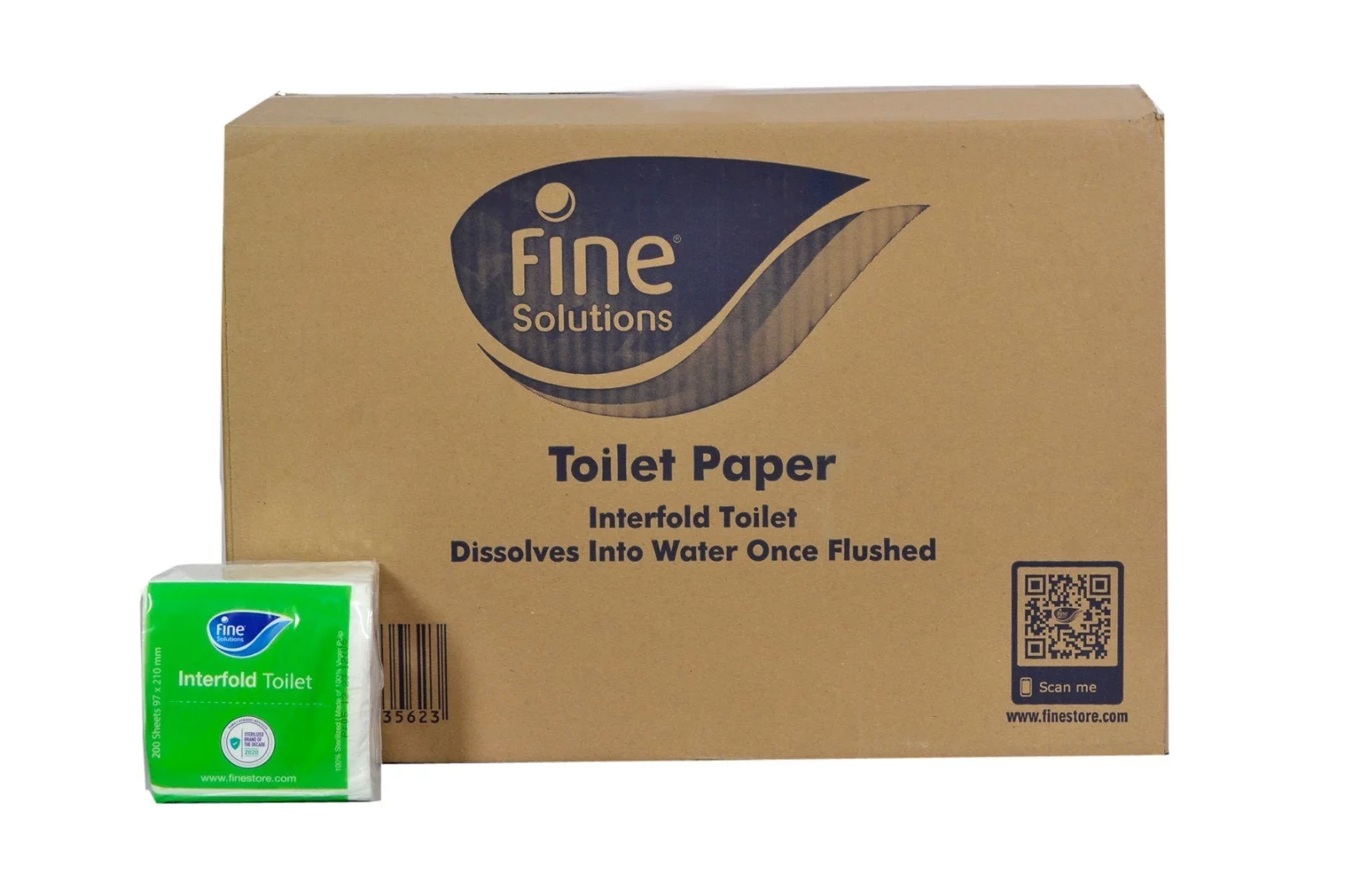 Interfold Toilet 200 Sheets X 30 Packets - Interfold - Fine Store KSA