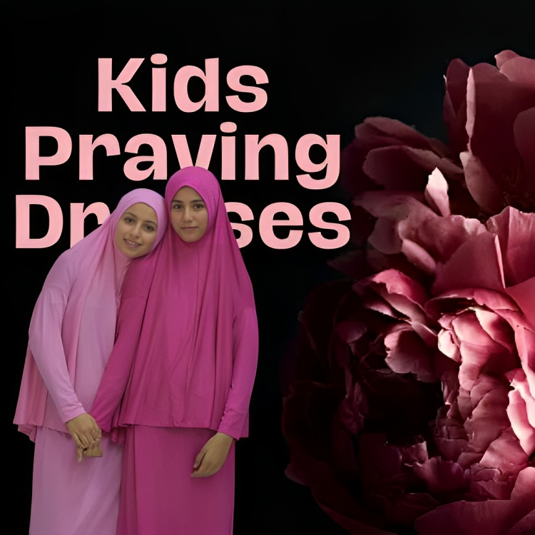 Colorful - Viscose, kids praying dresses - Hala Hijab Store