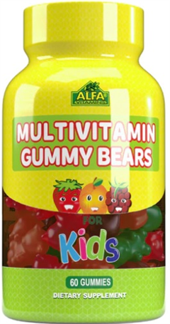 Super Gummy Bears - 60 Chewables - Multivitamin | Alfa Vitamins ...