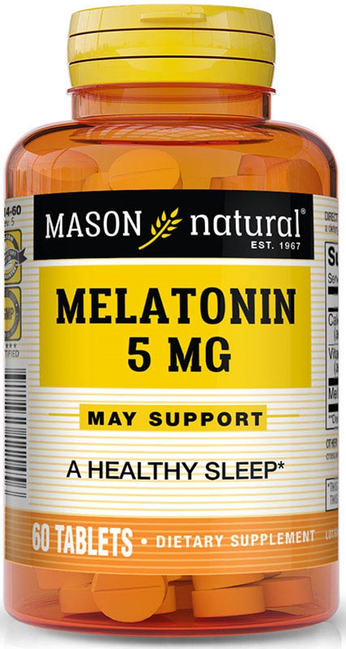 Melatonin 5mg - 60 Tablets - Melatonin | Mason - Kaybee Pharma