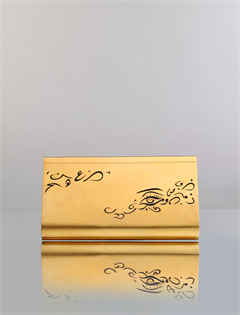 24 K Gold Dipping - Medium Evening Clutch - Evening | La Rose De Sim ...
