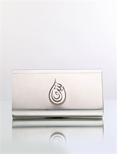 Silver Dipping - Medium Evening Clutch - Evening | La Rose De Sim - La ...