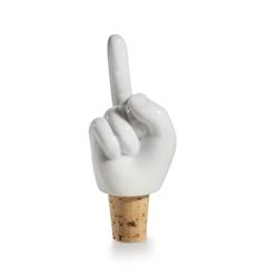 Original middle finger shaped Wine bottle stopper - Kitchen - Le Con7pt