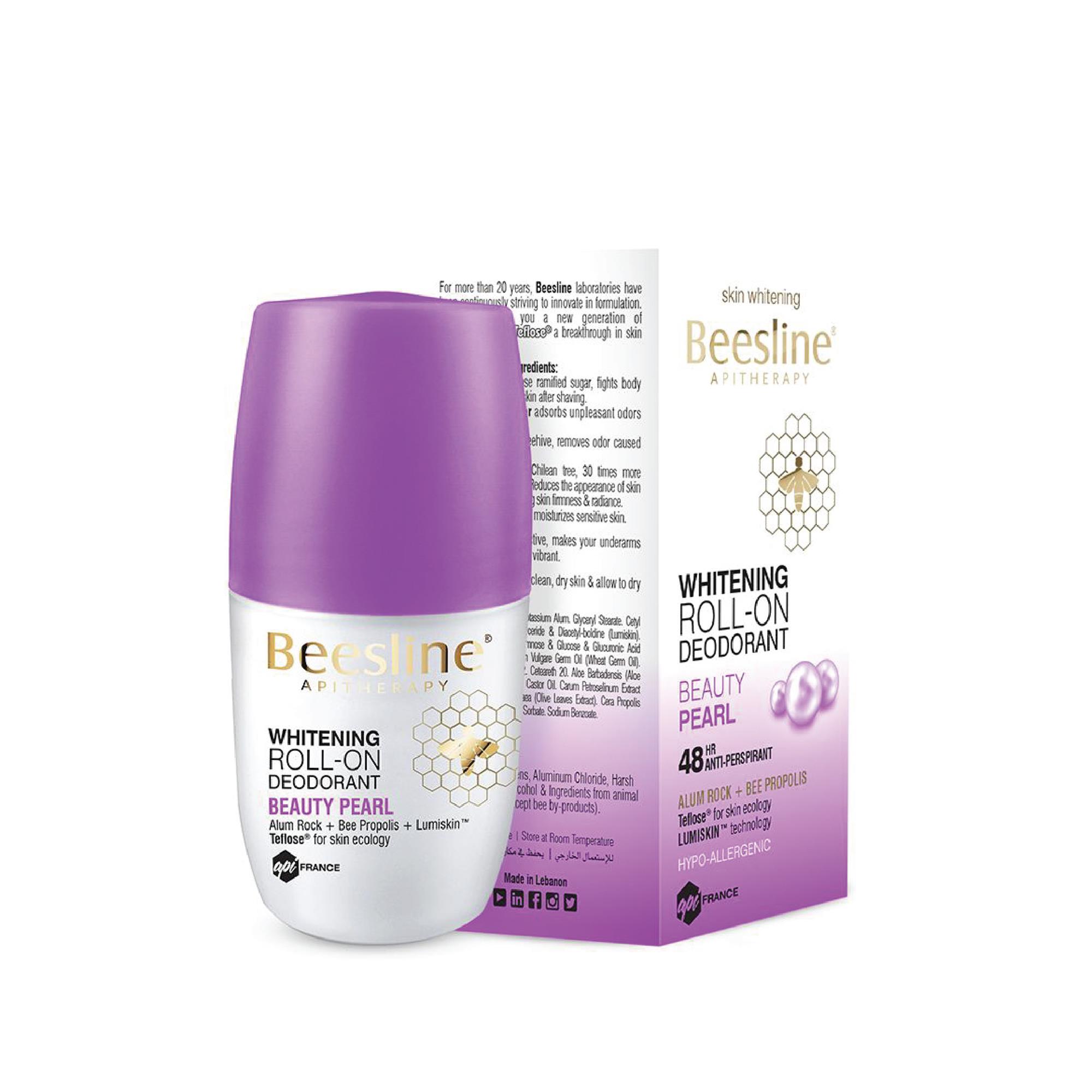 Beesline Whitening Roll-On Deodorant - Beauty Pearl - Deodorants ...