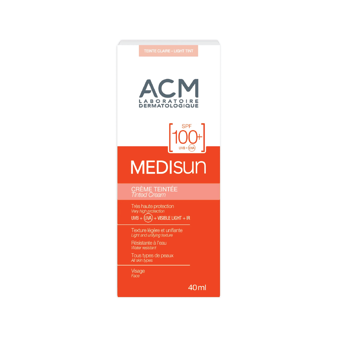 Acm Medisun Tinted Cream Spf100 Light Tint 40 Ml Creams Gels