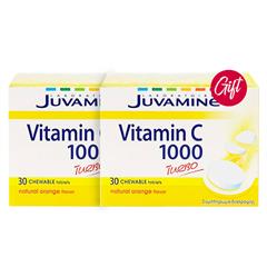 Juvamine Vitamin C 1000mg-30 Chewable Tablets – Buy 1 Get 1 (Expiry: 2/ ...