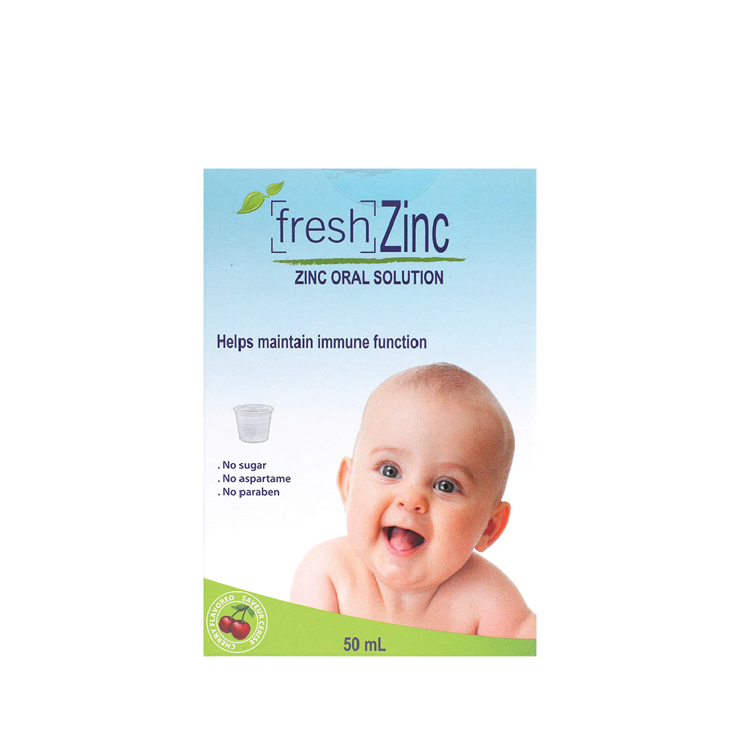Fresh Zinc 50ML - supplement | FRESHPHARMA - nicolas care store