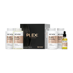 Revox B77 - PLEX Hair Rebuilding System Set for Salon & Home 4 x 260 ML - Conditioners & Masks ...