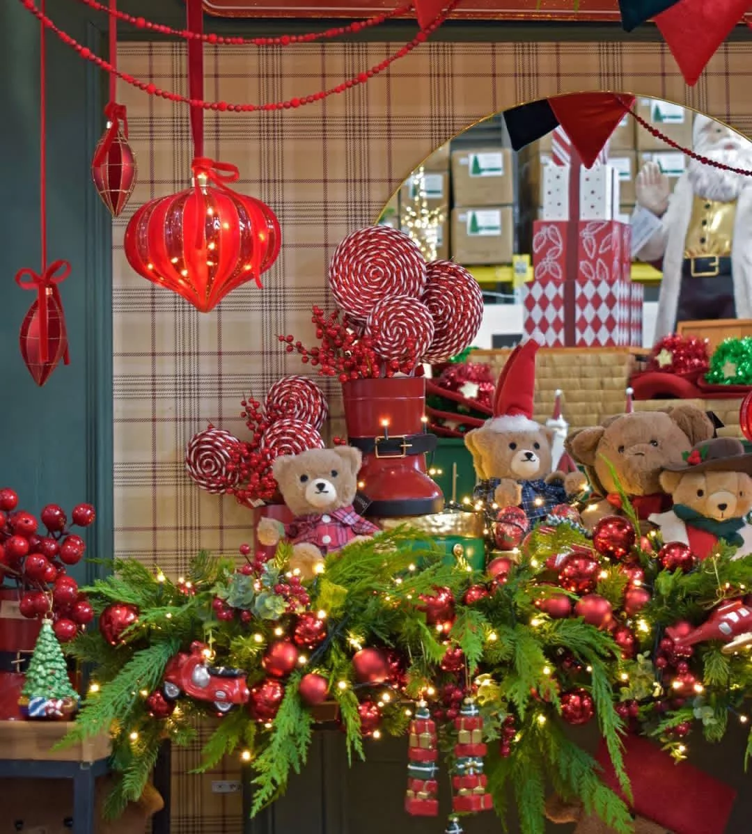 Family Polyester Glitter Mix - Handmade Christmas Teddy Bears ...