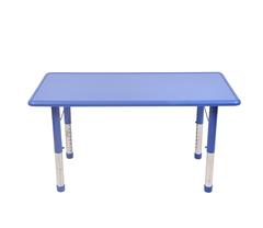Olivia Rectangular Kids Table with Adjustable Height - Tables & Desks ...