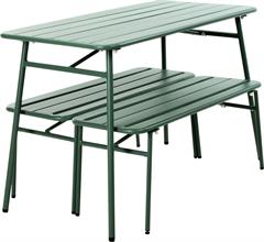 Garden Furniture Set 3PCS - Steel, Weather-Resistant - Bar Sets - Panda ...