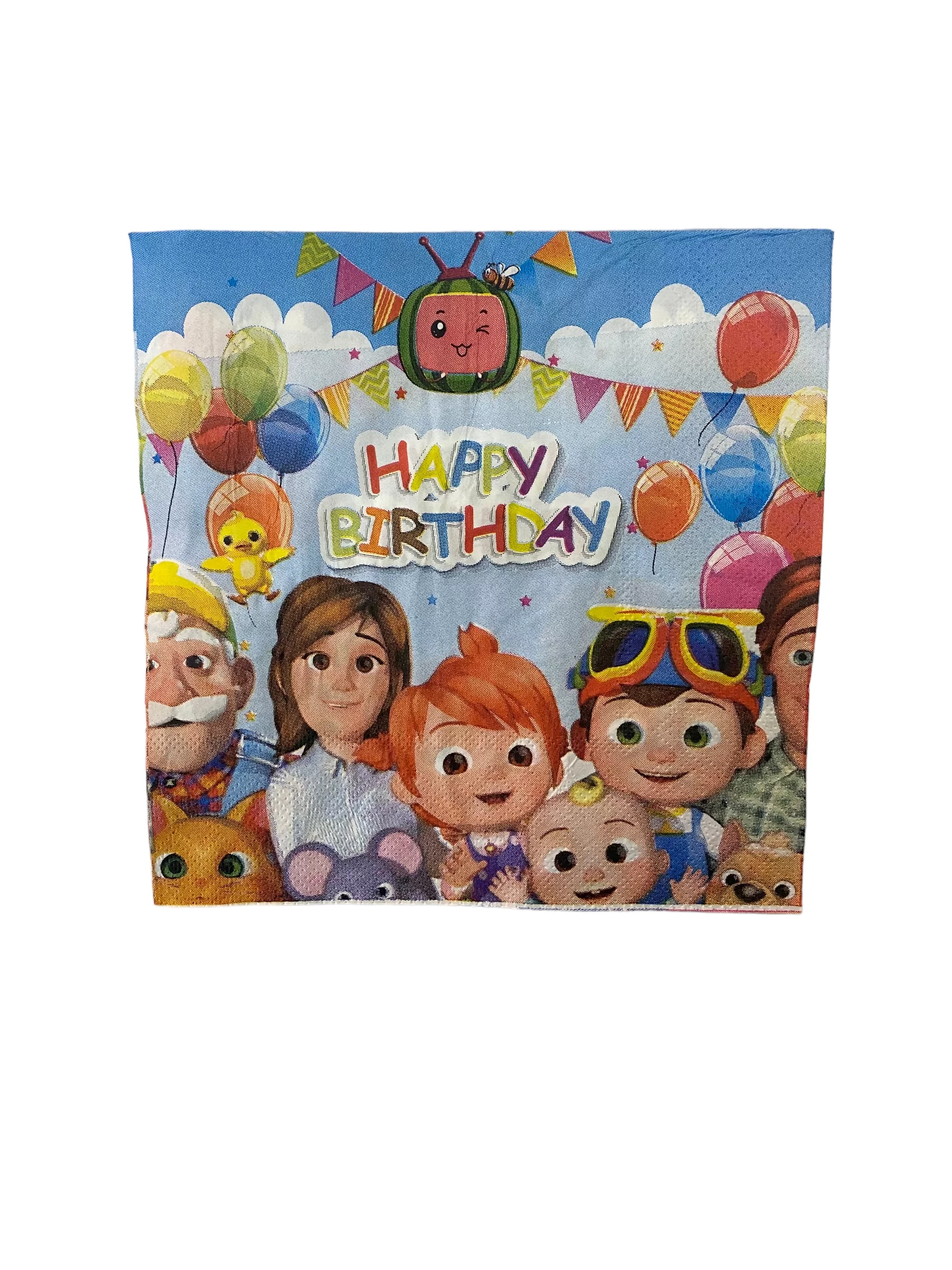 COCOMELON BIG NAPKINS - COCOMELON - Party and More