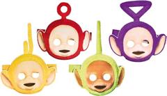 Teletubbies Card Face Masks - TELETUBBIES - Party and More