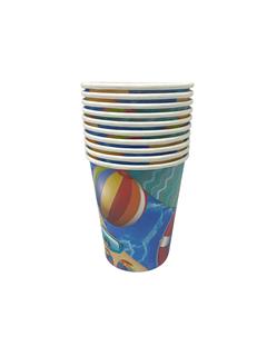 POOL PARTY PAPER CUPS - POOL PARTY - Party and More