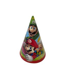 SUPER MARIO CONE HATS - SUPER MARIO - Party and More