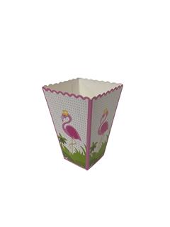 FLAMINGO POPCORN BOXES - FLAMINGO - Party and More