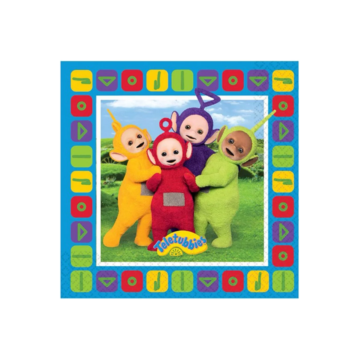 Teletubbies Beverage PAPER Napkins - TELETUBBIES - Party and More