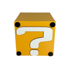 SUPER MARIO QUESTION MARK CUBE 15x15x15 - SUPER MARIO - Party and More