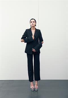 Black Cut out Suit - Set - SATCO SARL