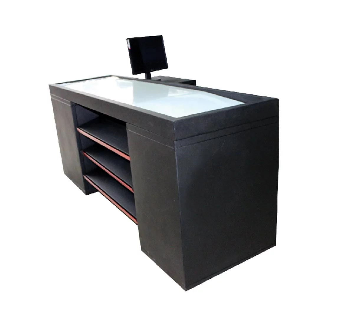 L Shape Checkout Counter - Counters - Unico Art