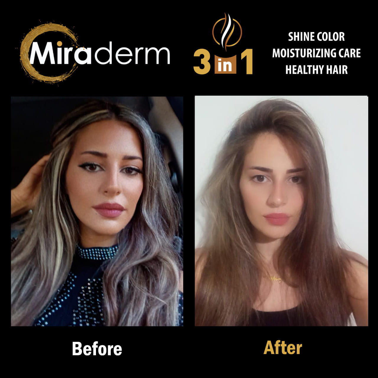 Miraderm Hair Dye Shampoo – Effortless Hair Color in One Wash - Hair ...