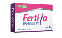 Fertiva 30 Capsules, DHEA, CO enzym Q10, Folic Acid - Multivitamins ...