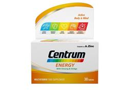 Centrum Energy Multivitamin –30 Tablets - Multivitamins | Centrum ...