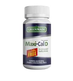 Green Made Maxi Cal D - Calcium & Vitamin D | Green Made - Zigzag ...