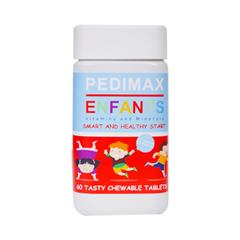 Pedimax Chewable Kids Multivitamin Tablets - Supports Growth & Immunity ...