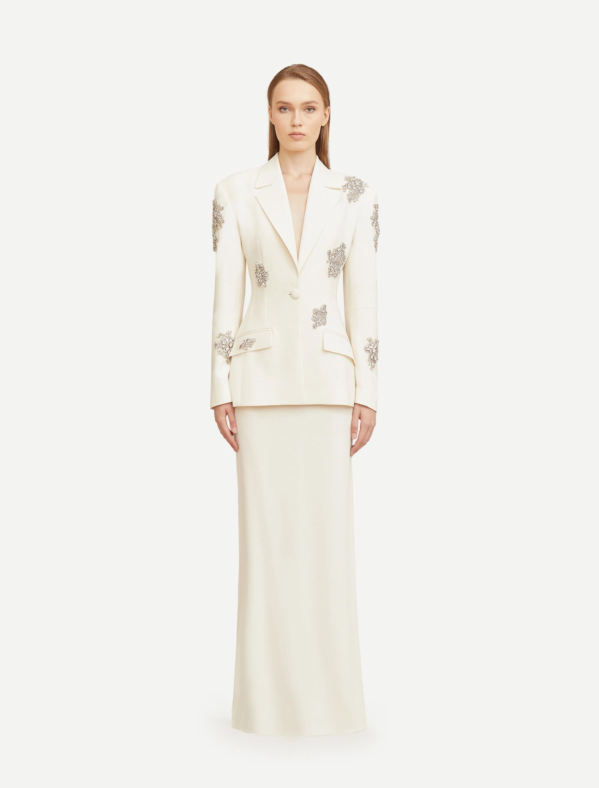 Cady Embroidered Skirt - Skirts - Zuhair Murad